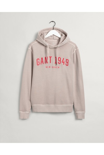 Gant Erkek Krem Regular Fit Kapüşonlu Baskılı Sweatshirt 2057020.34 Gant Erkek Krem Regular Fit Kapüşonlu Baskılı Sweatshirt 2057020.34