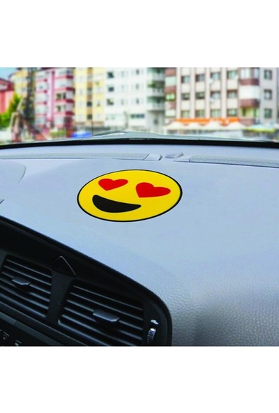 Kalpli Yüz Kaymaz Torpido Pedi - Kalpli Yüz Kaydırmaz Ped Kalpli Yüz Kaymaz Torpido Pedi - Kalpli Yüz Kaydırmaz Ped