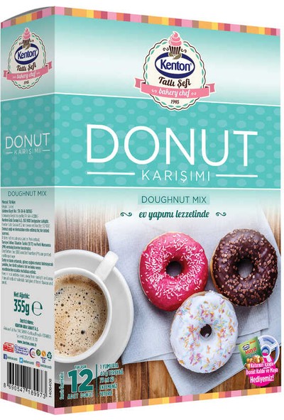 Kenton Tatlı Şefi Donut Karışımı 305 gr