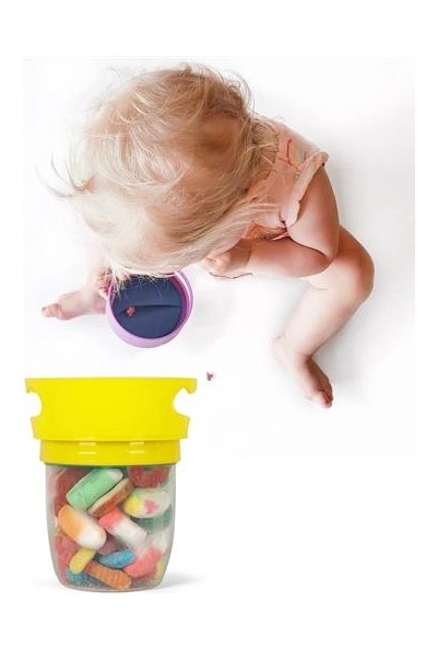 Transformacion Tommeecup Minik Eller Dökülmeyen Mama Kabı Sarı 716210 Transformacion Tommeecup Minik Eller Dökülmeyen Mama Kabı Sarı 716210