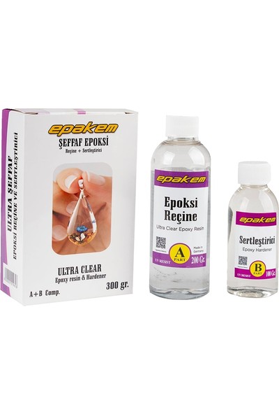 Epakem-Epoksi Reçine 300 Gram