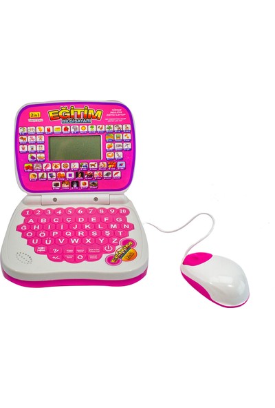 Mix Oyuncak Oyuncak Laptop Eğitim Bilgisayarı Türkçe Ingilizce Eğitici Pembe Mix Oyuncak Oyuncak Laptop Eğitim Bilgisayarı Türkçe Ingilizce Eğitici Pembe