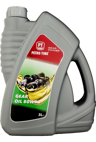 Petro Time 80W-90 3litre Diferansiyel ve Şanzıman Dişli Yağı Gl-4