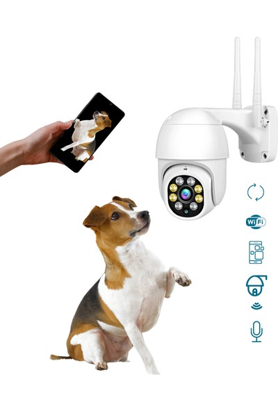 Parstek 709 Wi-Fi Evcil Hayvan Iletişim Kamerası Parstek 709 Wi-Fi Evcil Hayvan Iletişim Kamerası