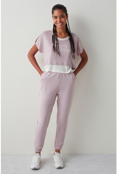 Penti Lila Cupro Jogger Pantalon