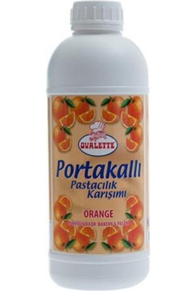Katsan Ovalette Pastacılık Sosu Portakal 1150 gr