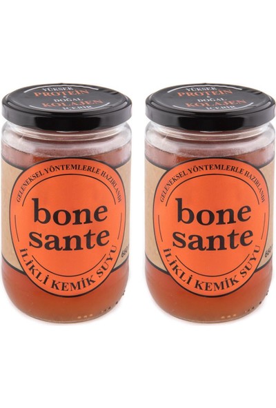 Bone Sante Ilikli Kemık Suyu 660 ml x 2 Bone Sante Ilikli Kemık Suyu 660 ml x 2