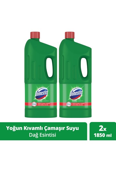 Domestos Çamaşır Suyu Dağ Esintisi 1850 ML x2 Adet