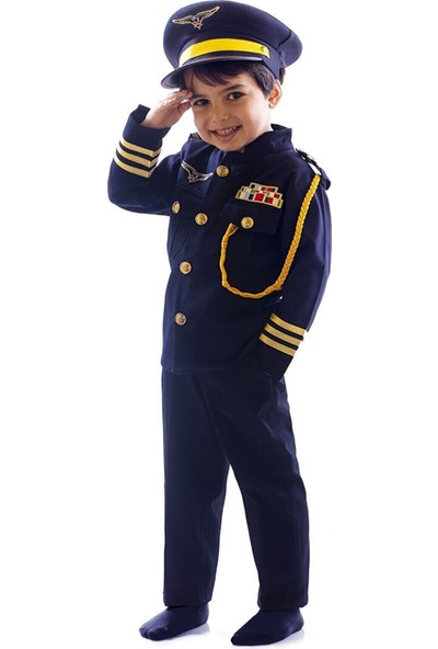 Alaska Pilot Kostümü Çocuk Kıyafeti Alaska Pilot Kostümü Çocuk Kıyafeti