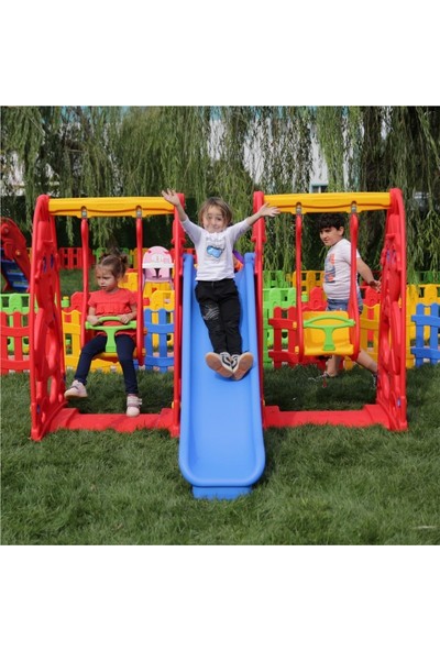Bahçe Oyuncak Büyük Çocuk Salıncak Kaydırak - Büyük Çocuk Oyun Parkı Bahçe Oyuncak Büyük Çocuk Salıncak Kaydırak - Büyük Çocuk Oyun Parkı