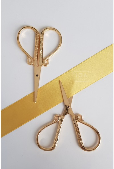 ioadesign Söz / Nişan Makası - Altın Renk