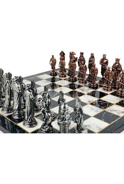 Tuğra Sedefçilik Osmanlı Bizans Satranç Takımı