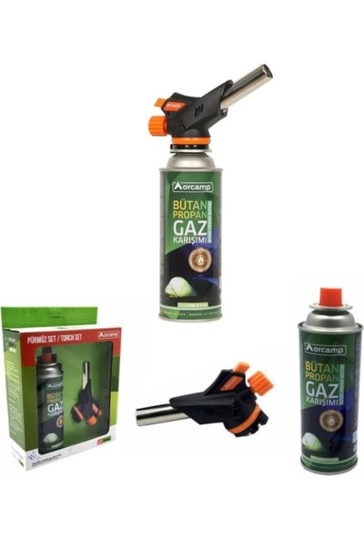 Orcamp Kartuş Tüplü Pürmüz Seti 227 gr