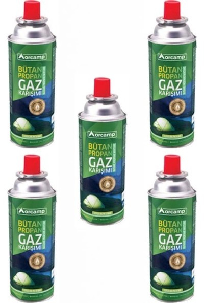 Orcamp Orgaz Kamp Kartuş Tüp 227 gr Orcamp 5'li Paket - KTS227