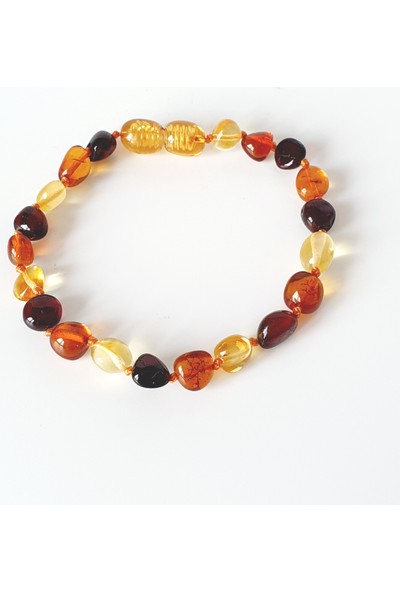 Kehribar Sarayı Damla Kehribar Parlak Karışık Renk Yetişkin Bileklik Kehribar Sarayı Damla Kehribar Parlak Karışık Renk Yetişkin Bileklik