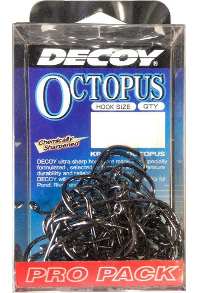 Decoy KR-31B Octopus Pro Pack Canlı Kalamar Takımı Iğnesi - Sübye Takımı Iğnesi