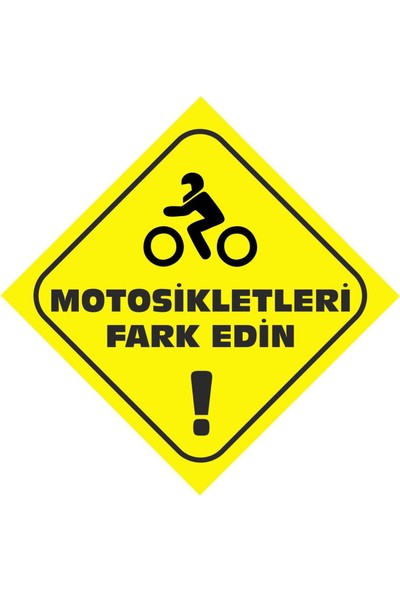 Bedesigntr Motosikletleri Fark Edin Sticker