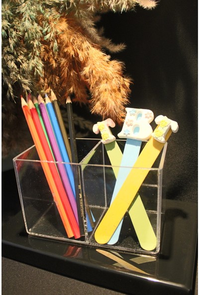 My1 Company 2 Bölmeli Pleksi Makyaj Malzemeleri Pamuk Kalemlik Organizer-Düzenleyici My1 Company 2 Bölmeli Pleksi Makyaj Malzemeleri Pamuk Kalemlik Organizer-Düzenleyici