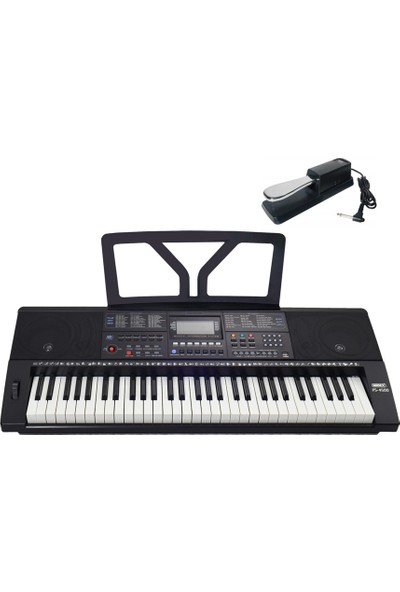 Midex PS-4500S Tuş Hassasiyetli 61 Tuşlu Org ve Sustain Pedalı