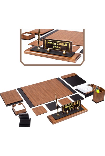 İsimlik Sepeti Ahşap Desenli Sümen Seti Oliva Masa Isimliği Deri Sümen Takımı İsimlik Sepeti Ahşap Desenli Sümen Seti Oliva Masa Isimliği Deri Sümen Takımı