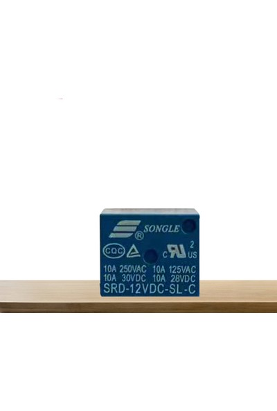 Elektromall SRD-12VDC-SL-C - 12V Role 10A 5pin (1 Adet) Elektromall SRD-12VDC-SL-C - 12V Role 10A 5pin (1 Adet)