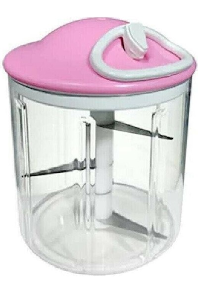 Gıda Bizde HN55488 Ipli El Rondosu 5 Bıçaklı El Blenderi 800 ml