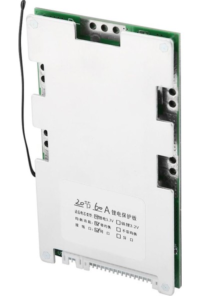 Guangdong Spirit 20S 60A Lityum Pil Şarjı Koruma Levhası Bms, Balance Char G