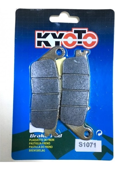 Kyoto Suzukı Gw 250 Inazuma Yarı Sinter Ön Fren Balatası Kyoto Suzukı Gw 250 Inazuma Yarı Sinter Ön Fren Balatası