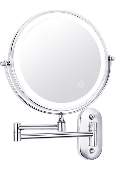 Generic Katlanır LED Makyaj Aynası Duvara Monte Vanity Ayna Çift Taraflı Lamba Ayna Büyütme | Banyo Aynaları Generic Katlanır LED Makyaj Aynası Duvara Monte Vanity Ayna Çift Taraflı Lamba Ayna Büyütme | Banyo Aynaları