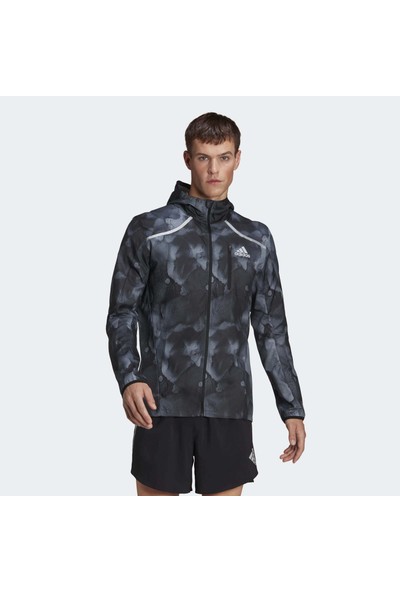 Adidas Erkek Koşu - Yürüyüş Eşofman Üstü Marathon Jkt HE4562 Adidas Erkek Koşu - Yürüyüş Eşofman Üstü Marathon Jkt HE4562