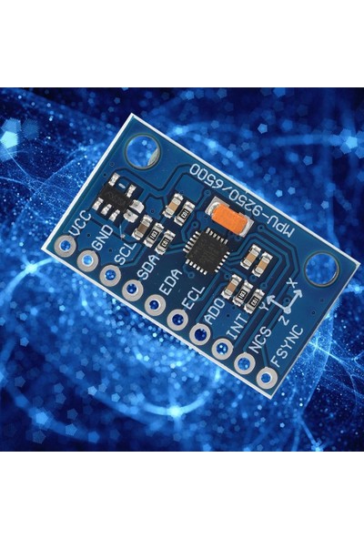 Guangdong Spirit MPU-9255 GY-9255 9-Akslı 16 Bit 3~5V Manyetik Sensör - Mavi (Yurt Dışından) Guangdong Spirit MPU-9255 GY-9255 9-Akslı 16 Bit 3~5V Manyetik Sensör - Mavi (Yurt Dışından)