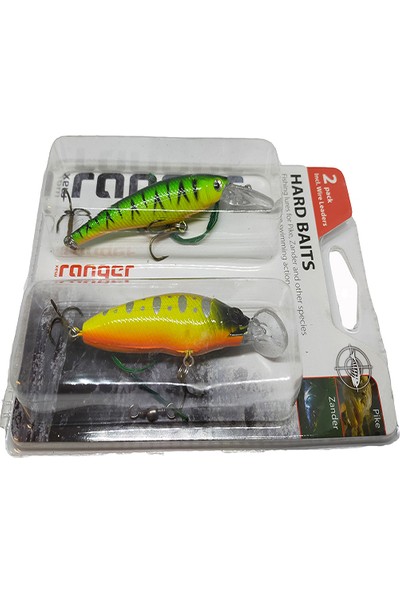 Max Ranger Sahte Yapay Yem Balık Rapala Seti Çelik Telli (2'li Set) Max Ranger Sahte Yapay Yem Balık Rapala Seti Çelik Telli (2'li Set)