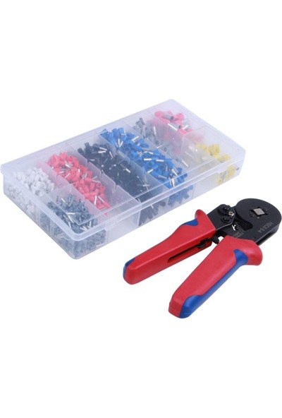Guangdong Spirit Crimper Pense Seti 0.25-10MM2 Kendinden Ayarlı Ratchat Tel Sıkma Aleti, 1200 Telli Terminal Sıkma Konnektörü ile Yalıtımlı ve Yalıtımsız Kablo Ucu Yüksükler Guangdong Spirit Crimper Pense Seti 0.25-10MM2 Kendinden Ayarlı Ratchat Tel Sıkma Aleti, 1200 Telli Terminal Sıkma Konnektörü ile Yalıtımlı ve Yalıtımsız Kablo Ucu Yüksükler