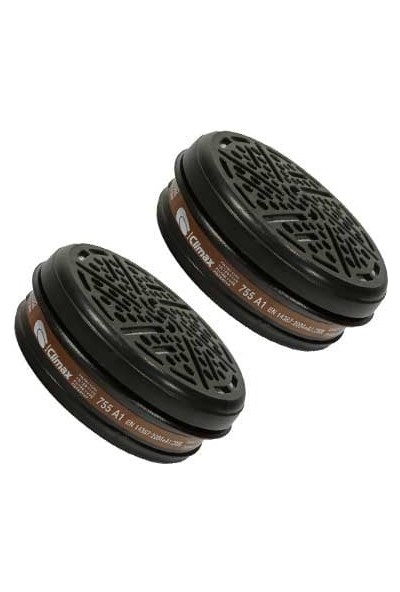 Climax 755 A1 Yedek Filtre 2li - Sagola MP300 Gaz Maskesi Filtresi Climax 755 A1 Yedek Filtre 2li - Sagola MP300 Gaz Maskesi Filtresi