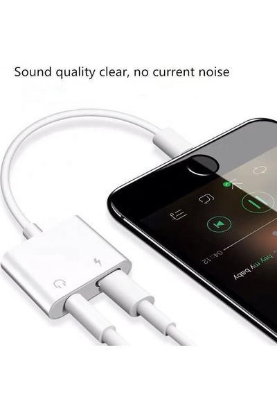 Elvita Apple iPhone 7 8 8 Plus x 11 Lightning Kulaklık Çevirici Dönüştürücü Aux 3.5mm 2in1 Çoklayıcı Elvita Apple iPhone 7 8 8 Plus x 11 Lightning Kulaklık Çevirici Dönüştürücü Aux 3.5mm 2in1 Çoklayıcı