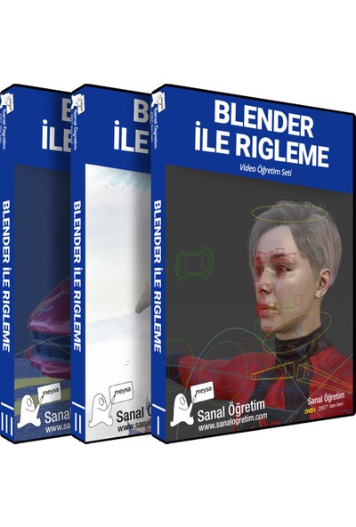 Sanal Öğretim Blender ile Rigleme Video Ders Eğitim Seti Sanal Öğretim Blender ile Rigleme Video Ders Eğitim Seti