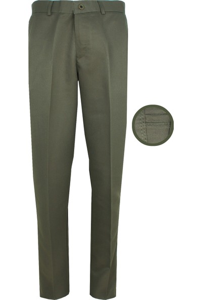 Varetta Erkek Haki Armüllü Klasik Yazlık Keten Pantolon Varetta Erkek Haki Armüllü Klasik Yazlık Keten Pantolon