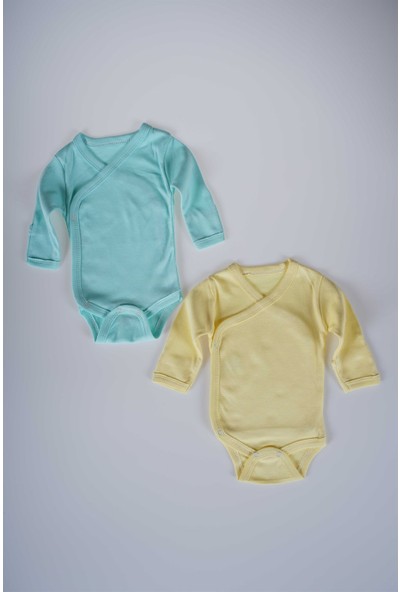 Miniko Kids Yeni Sezon Kruvaze Pamuk Bebek Badi Zıbın Miniko Kids Yeni Sezon Kruvaze Pamuk Bebek Badi Zıbın