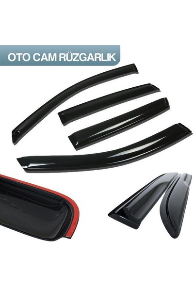 Renault Megane 1 Cam Rüzgarlığı 4lü