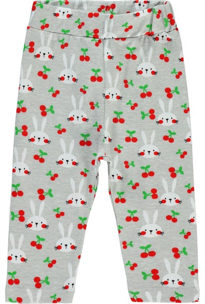 Civil Baby Kız Bebek Tayt 6-18 Ay Karmelanj