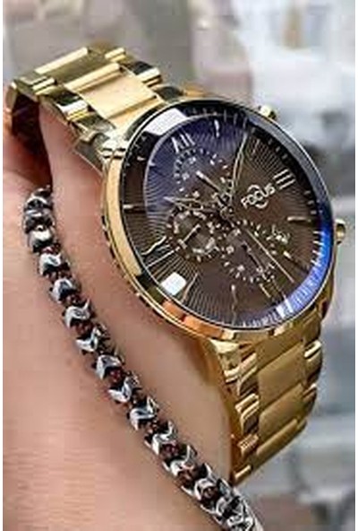 Focus Gold Erkek Kol Saati