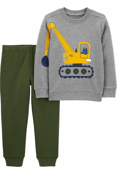 Carter's Erkek Bebek Eşofman Takımı Uzun Kollu 2'li Paket Carter's Erkek Bebek Eşofman Takımı Uzun Kollu 2'li Paket
