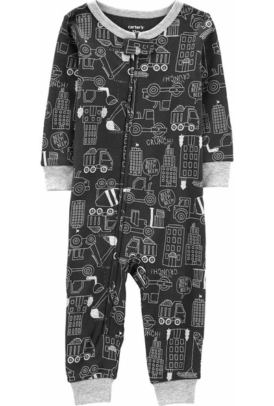 Carter's Erkek Çocuk Pamuk Tulum Uzun Kollu