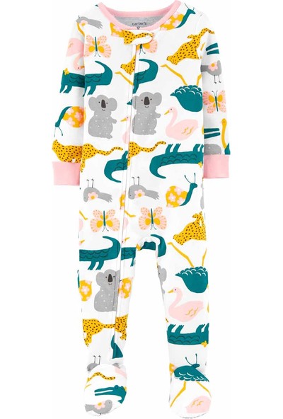 Carter's Kız Çocuk Pamuk Tulum