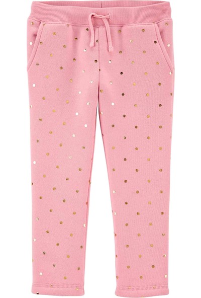 OshKosh B'Gosh Kız Bebek Puantiye Pantolon Pembe OshKosh B'Gosh Kız Bebek Puantiye Pantolon Pembe