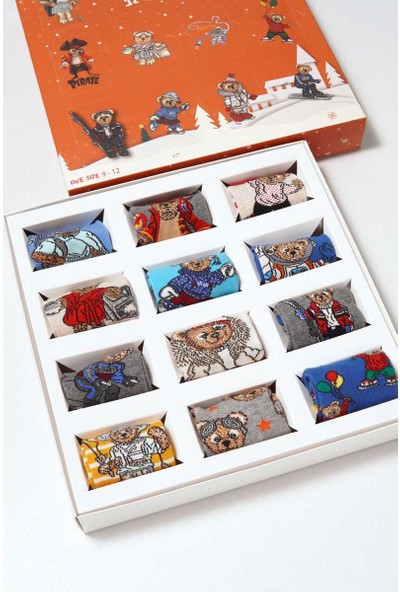 Katia&Bony Erkek Çocuk Ayıcık Desenli Çorap Katia&Bony Erkek Çocuk Ayıcık Desenli Çorap