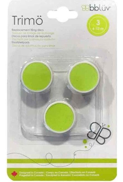 Bblüv Trimö Tırnak Törpüsü Yedek Uç Yeşil 3'lü 6-12 Ay