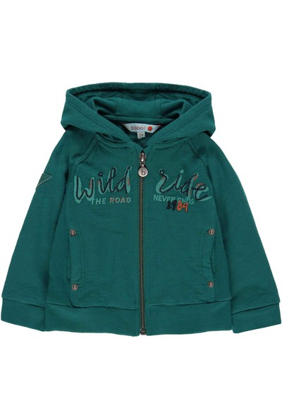 Boboli Erkek Çocuk Kapüşonlu Uzun Kollu Eşofman Üstü Yeşil Boboli Erkek Çocuk Kapüşonlu Uzun Kollu Eşofman Üstü Yeşil