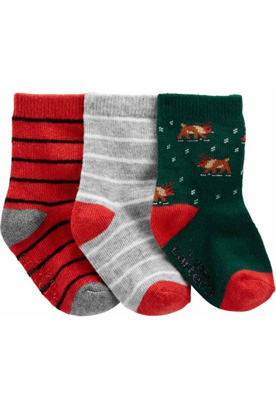 Carter's Erkek Çocuk Soket Çorap 3'lü Paket