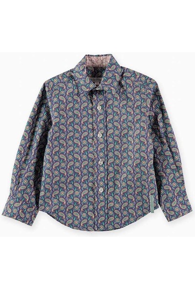 Pan Con Chocolate Erkek Çocuk Uzun Kollu Gömlek